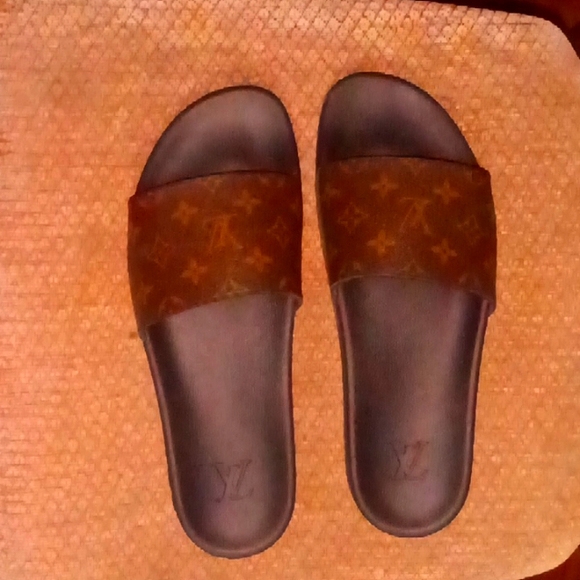 Louis Vuitton | Shoes | Louis Vuitton Slides | Poshmark